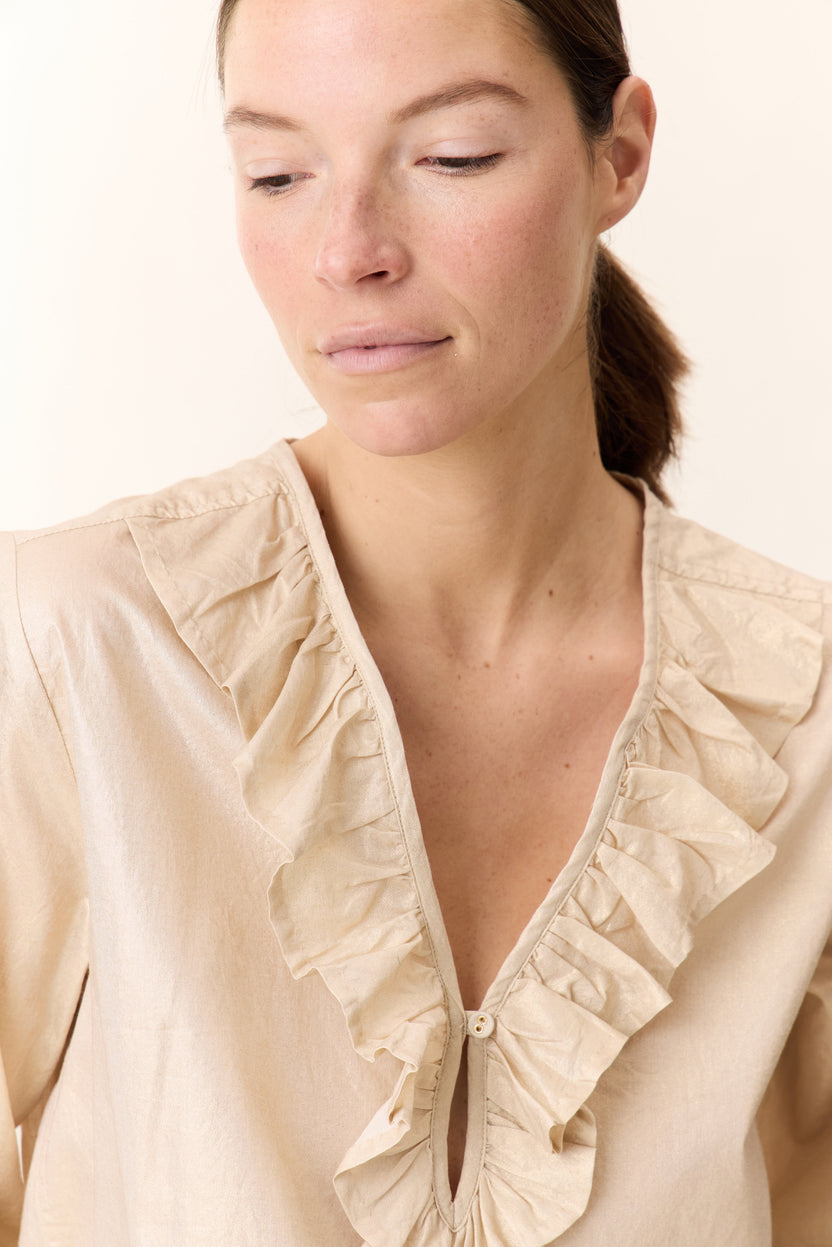 Blouse Casta Foil | Leon & Harper