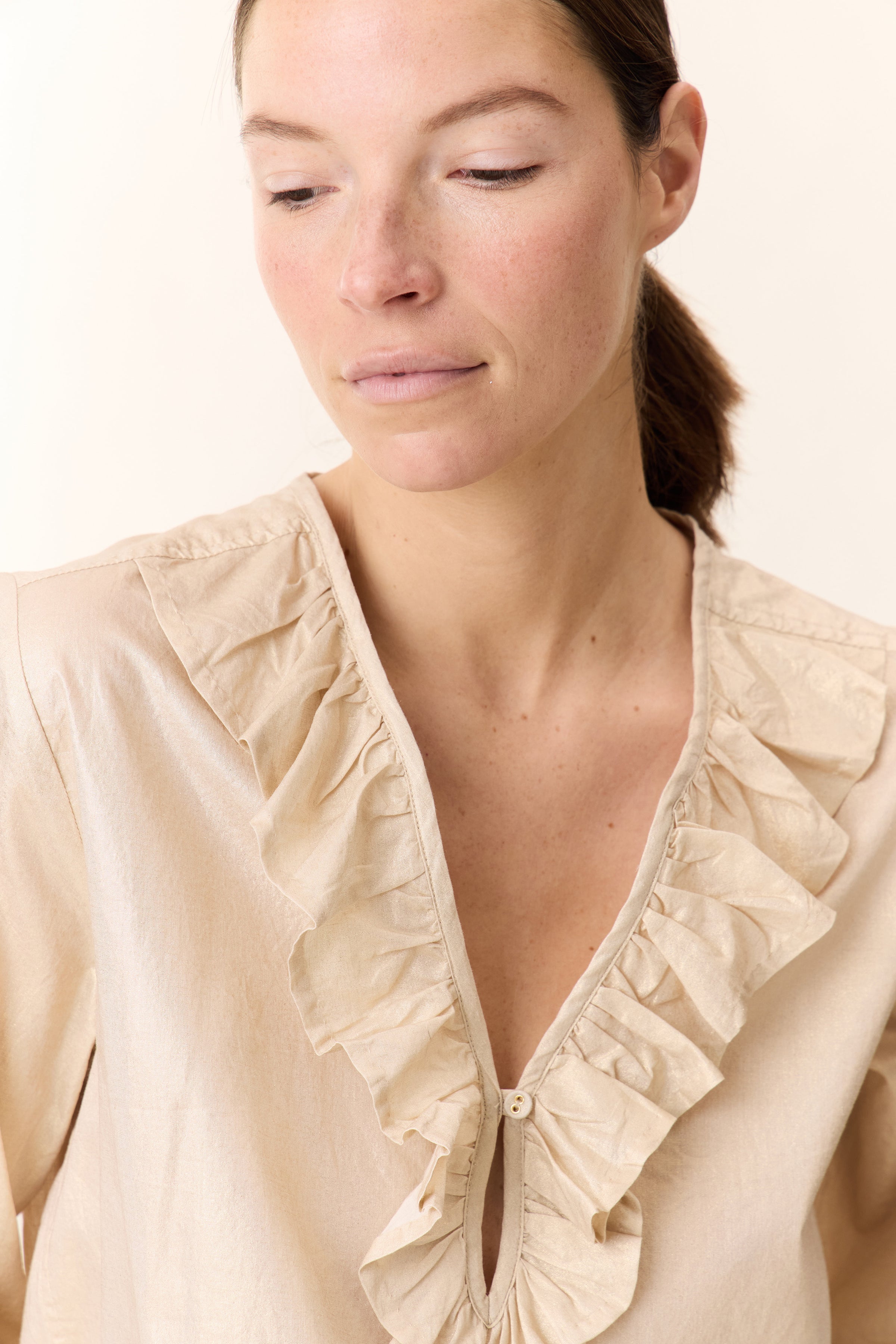 Blouse Casta Foil | Leon & Harper